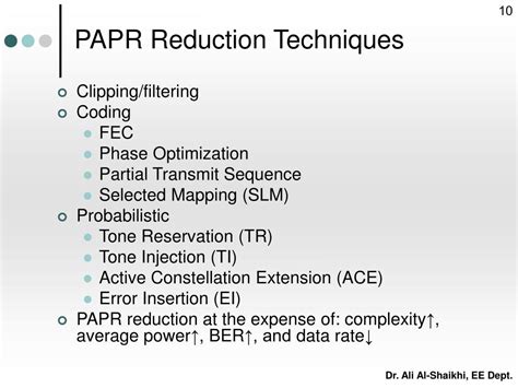 PPT Design Of Expanded Constellations For PAPR Reduction In OFDM Systems PowerPoint