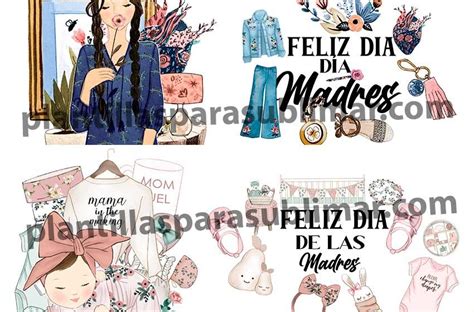 Feliz Dia De Las Madres Plantillas Plantillas Para Sublimar