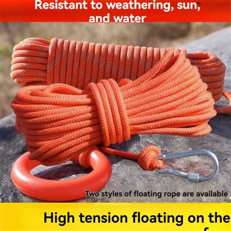 Luminous Rope Special Floating Rope Wear Resistant Swimming Rescue Rope