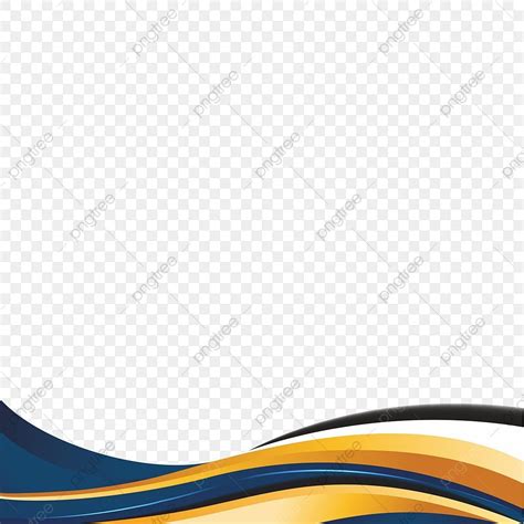 Blue Wave Gradient Footer Abstract Vector