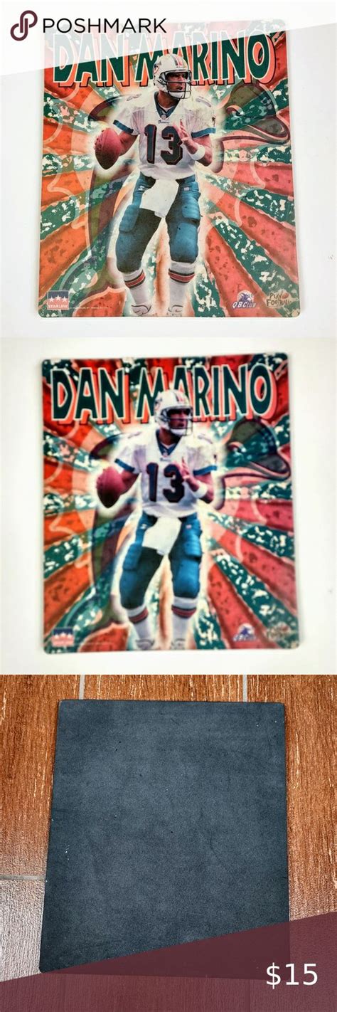 Nfl Miami Dolphins Dan Marino Qb Mouse Pad Nfl Miami Dolphins Dolphins Dan Marino