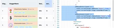 56 vtable表格组件，使用customlayout自定义了绘制图元怎么监听鼠标hover到图元的事件，类似dom的mouseenter