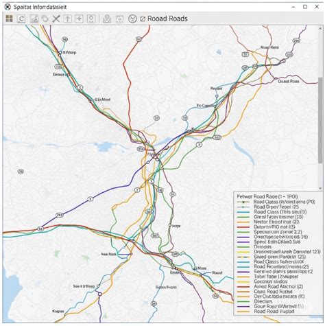 Road Network Common Gis Terms Geowgs84 Ai