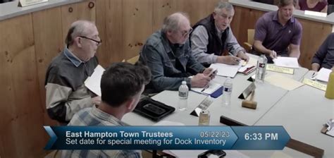 Town Trustees Revisit Dock Inventory The East Hampton Star