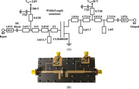 The Schematic And Fabricated Prototype Of The Pa A Specific