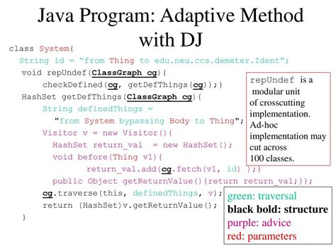 crosscutting capabilities for java and aspectj through dj ppt download