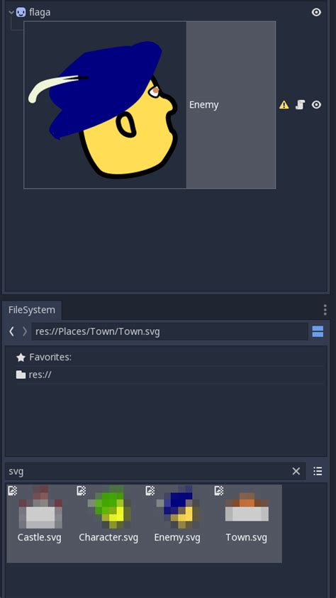 Godot Doesnt Scale Svg File When I Using The Image As Icon Via Class Name · Issue 23849