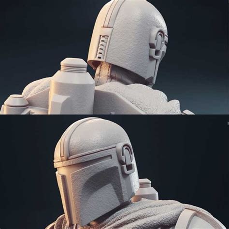 The Mandalorian Stl 3d Print Files