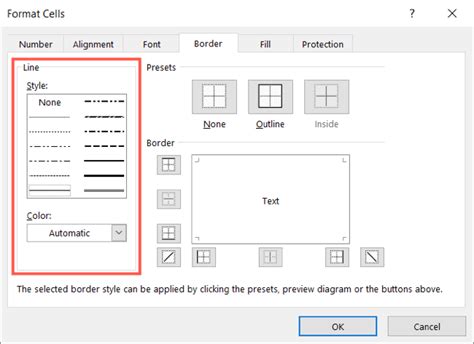 How To Create A Custom Border In Microsoft Excel