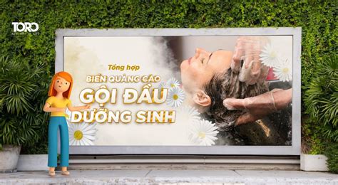 Thiết kế biển quảng cáo gội đầu dưỡng sinh thu hút