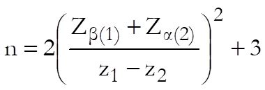 Sample Correlation Formula