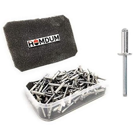 Homdum Aluminium Blind Rivet Metal POP Rivets For Riveting Gun Riveter Machine Pack Of