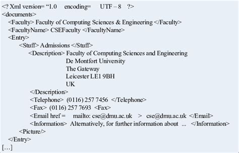 Xml Translation Of Cse Web Page Download Scientific Diagram