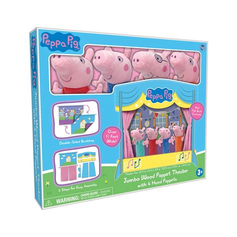 Peppa Pig Puppet Theatre With Puppets Walmart