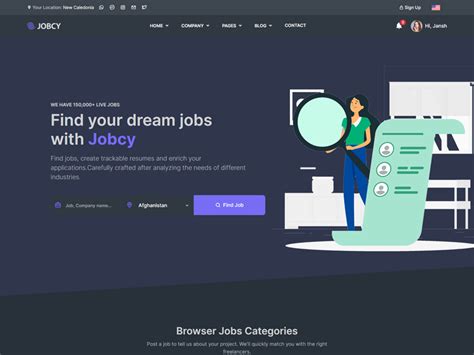 Jobcy Django Job Board And Listing Template Themesdesign