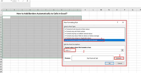 How To Add Borders Automatically To Cells In Excel My Microsoft Office Tips