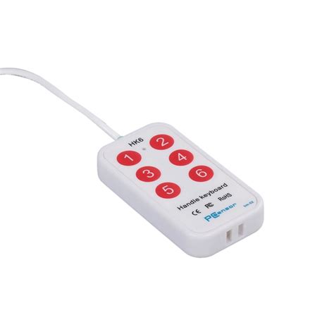 Meta Hk6 Usb Handle Keyboard 6 Buttons Handle Keyboard With 6 Shortcuts