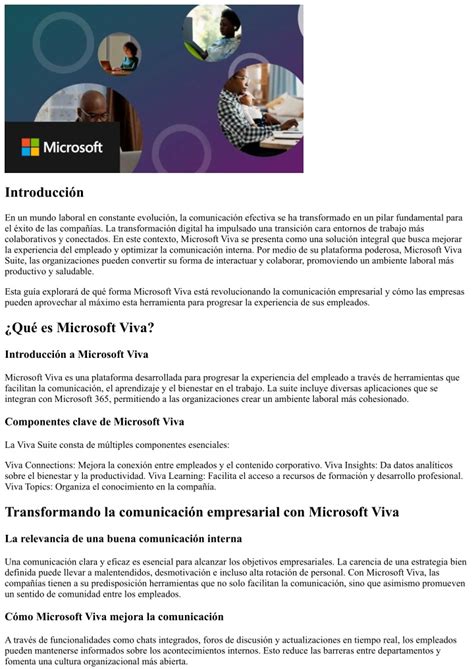 Ppt Transformando La Comunicaci N Empresarial Con Microsoft Viva