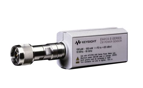E4412a Wide Dynamic Range Power Sensor E Series Keysight