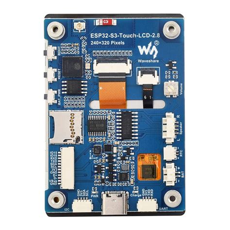 esp32 s3 development board with 2 8 ips capacitive touch display 240