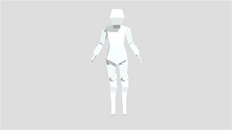 Blocky Man Base V1 Download Free 3d Model By Whiteoak 20daf8b