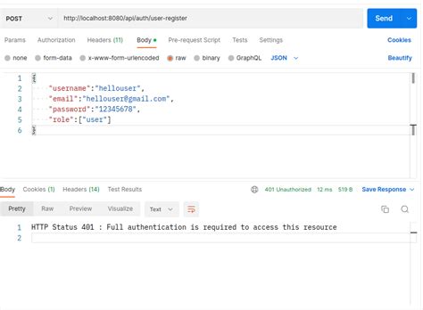 Spring Boot AuthorizeHttpRequests RequestMatchers Cannot Permit Signup And Login Api Stack