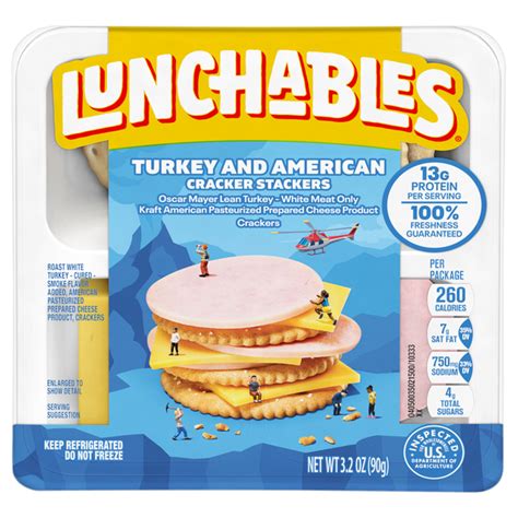 Save On Lunchables Crackers Stackers Turkey And American Order Online
