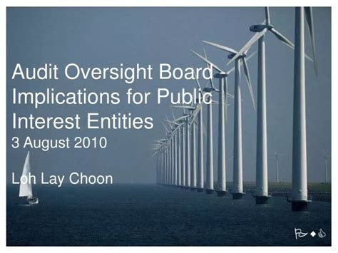 Ppt Audit Oversight Board Implications For Public Interest Entities Powerpoint Presentation