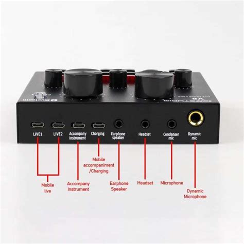 Jual Bluetooth Audio Usb External Sound Card Live Broadcast V8 Sound
