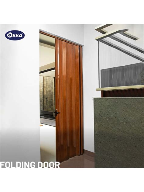 Jual Onna Folding Door Pintu Lipat Pvc Penyekat Ruangan Minimalis