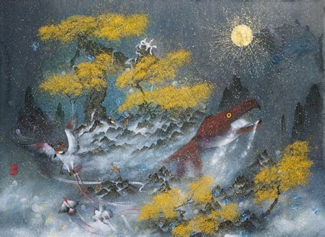 杻陽之山怪水出焉而東流注於憲翼之水其中多玄龜其狀如龜而鳥首虺尾其名曰旋龜其音如判木佩之不聾可以為底山海經旋龜 青丘之山