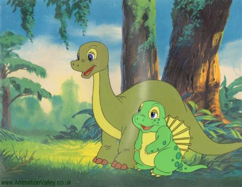 Dink The Little Dinosaur Production Cel Animation Cels Photo