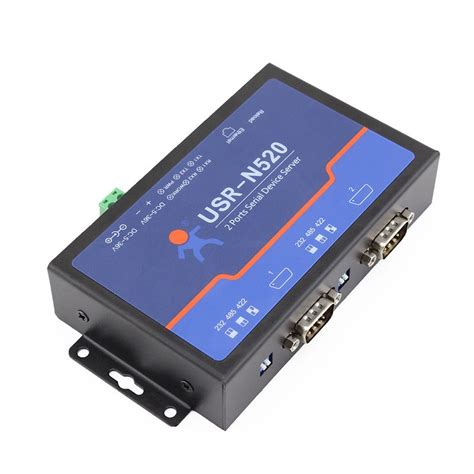 Q Usn Serial To Ethernet Server Tcp Ip Converter Double Serial Device Rs Rs Rs
