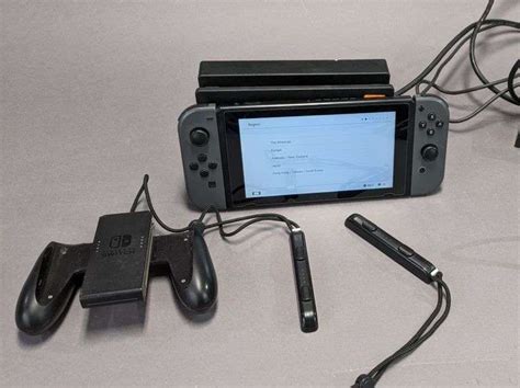 Nintendo Switch Handheld Console Includes Dock Controllers Power