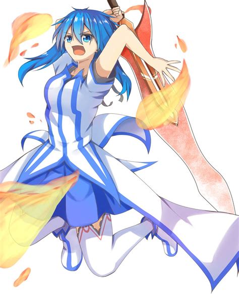 皆さんの創る火属性のキャラが見てみたい エフェクト自体描かなすぎて雑なモノしか」隼焔のイラスト