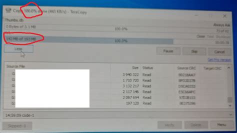 Windows 10 Why Did Teracopy Show 100 Progress So Early Super User