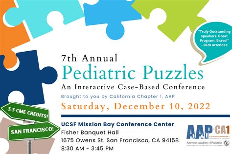 7th Annual Pediatric Puzzles Cme Conference American Academy Of
