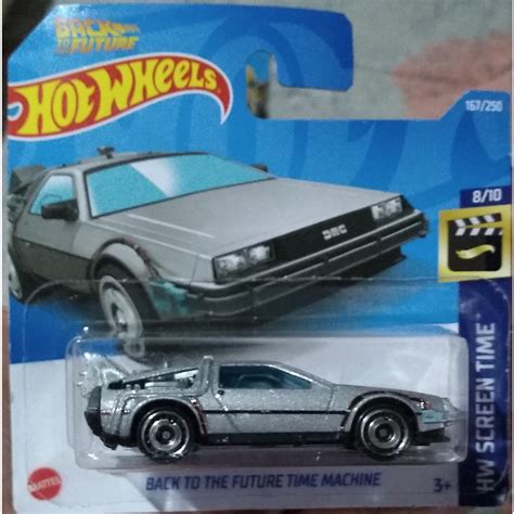 Hot Wheels Delorean Back To The Future De Volta Para O Futuro Time Machine HW SCREEN TIME
