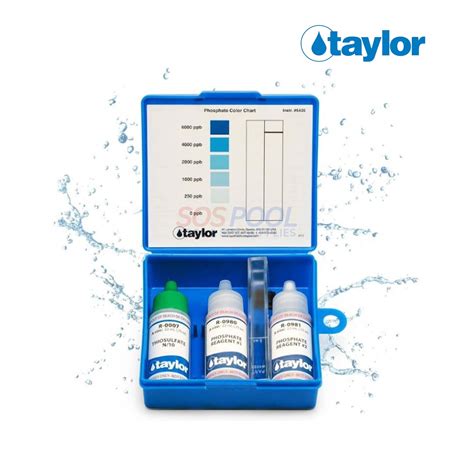 Taylor Complete Pool Phosphate Test Kit K 1106