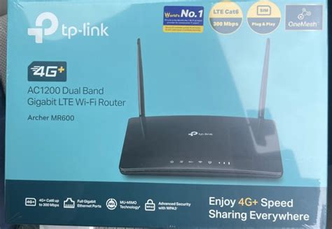 Tp Link Mr600 Sim Lte Wifi Router Computers And Tech Parts And Accessories Networking On Carousell
