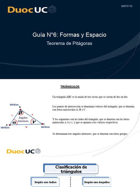 Ppt Guia 6 Teorema Pitágoras 2024 Descargar Gratis Pdf Triángulo
