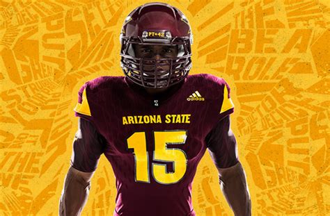 Arizona State Reveals New Adidas Football Uniforms Sportslogosnet News