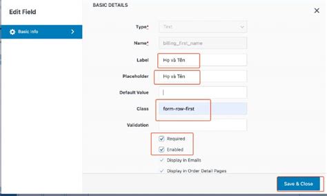 Tùy chỉnh trang thanh toán checkout trong Woocommerce