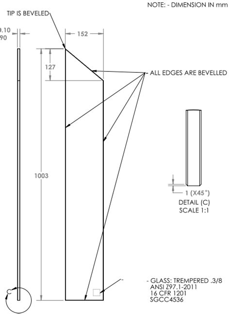 Railing Can These Stair Glass Panels Be Installed According With The