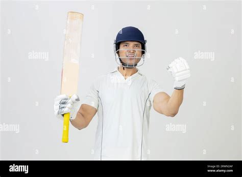 Cricketer In Full Joy Expression Screaming Towards The Camera Man In