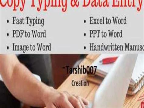 Copy Paste Ms Excel And Data Entry Work Upwork
