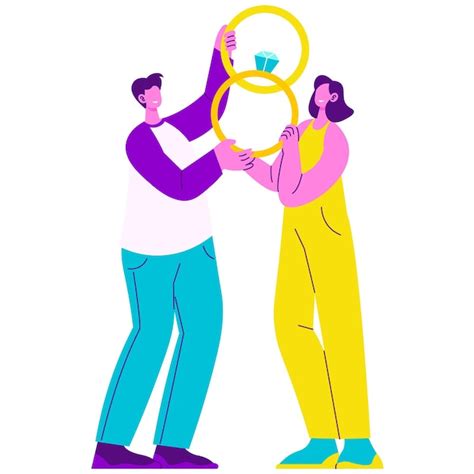 Premium Vector Relationship Status Romance