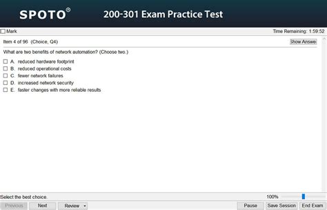 Latest CCNA 200 301 Dumps Practice Test 2022 Spotodumps