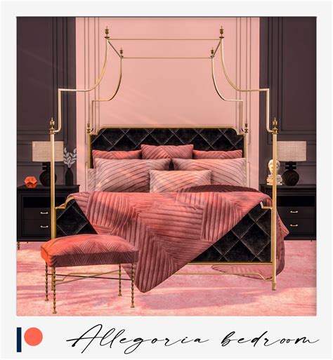 Allegoria Bedroom🌺 Bedroom Set Tech Info Base Winner9 Sims 4