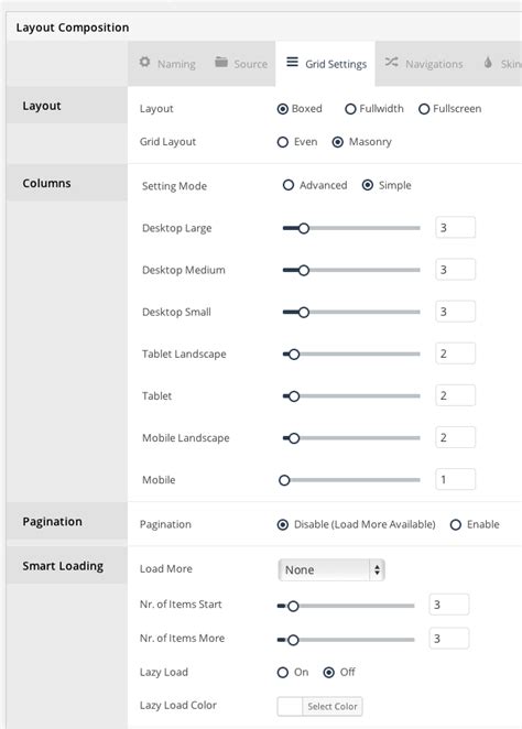 load more and lazy loading essential grid wordpress gallery plugin
